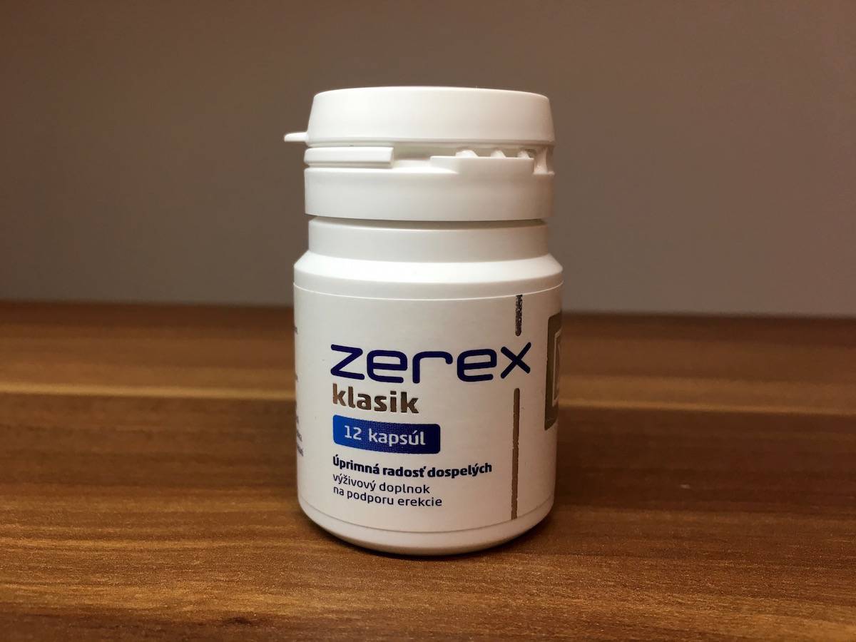 Zerex - Super cena + skúsenosti a recenzia - Erekcia Guru